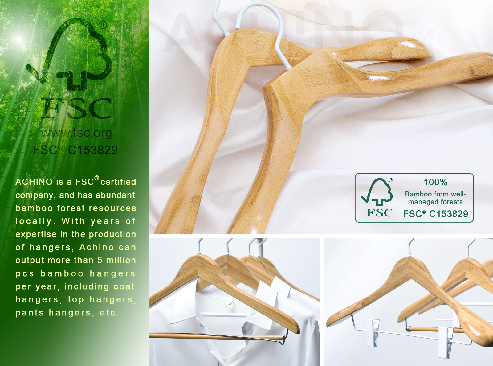 Bamboo Hanger Make For Change – ACHINO