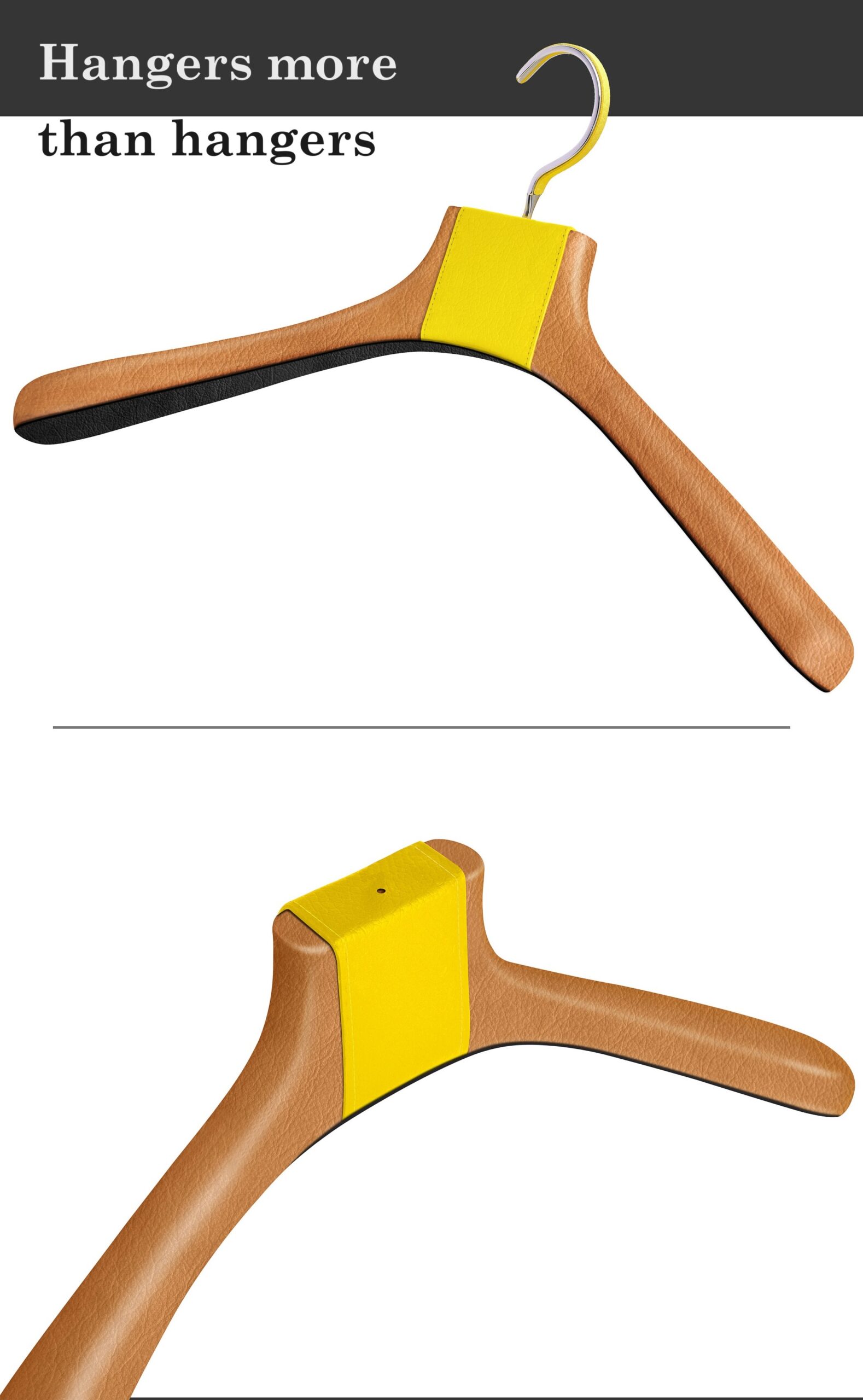 Faux Leather Hangers – ACHINO